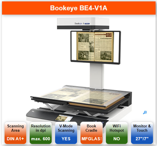 Book scanners - Docuvan