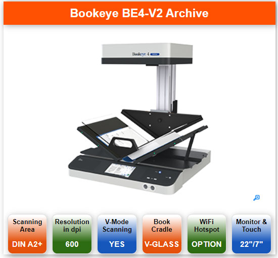 Book scanners - Docuvan