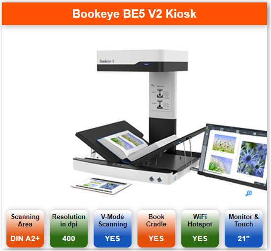 Book scanners - Docuvan