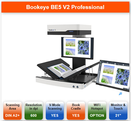 Book scanners - Docuvan