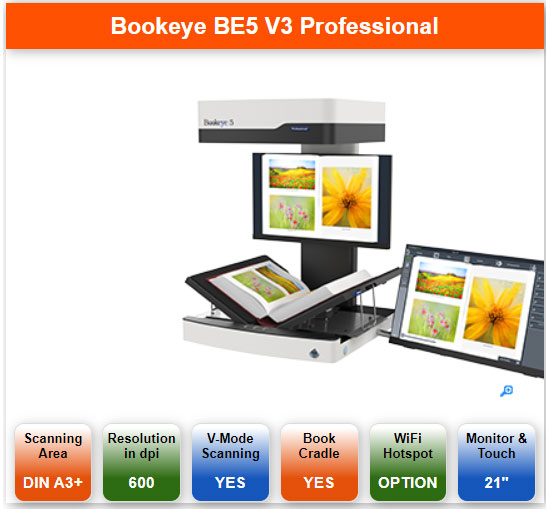 Book scanners - Docuvan