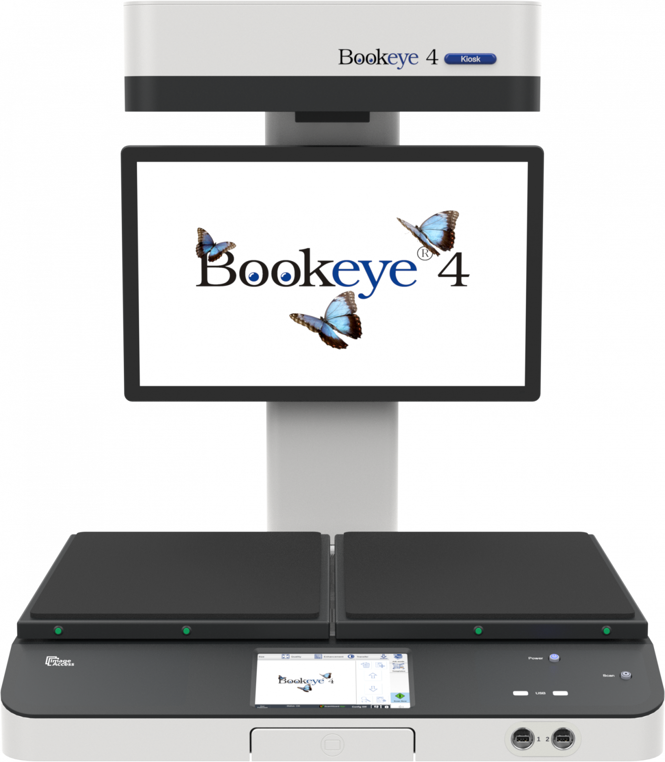 Bookeye 4 V2 & V3 Kiosk Ex Demo | Docuvan
